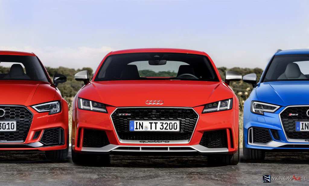 Audi RS: il terzetto delle alte performance - MotorAge New Generation