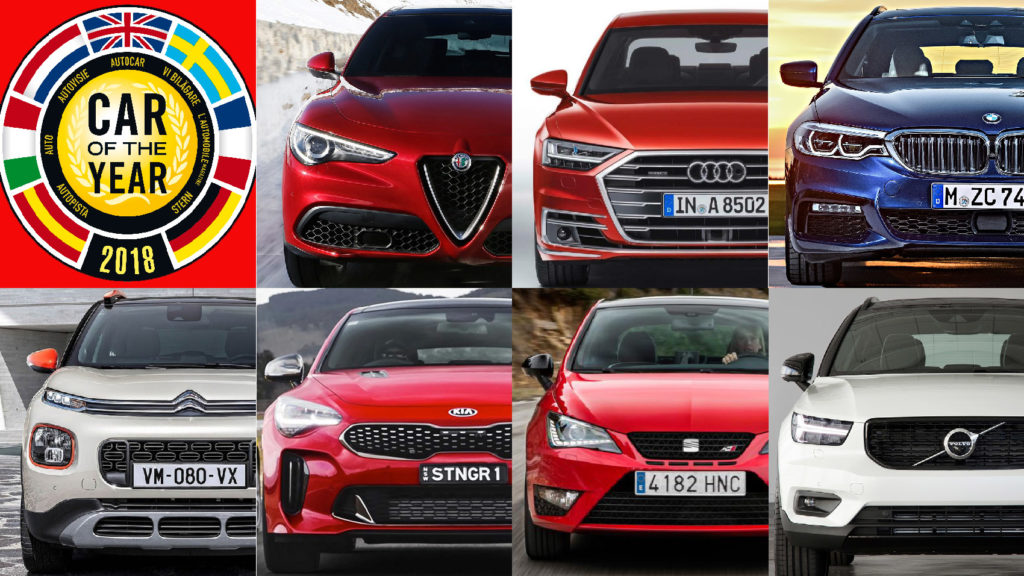 Sette finaliste al Car of the Year 2018 - MotorAge New Generation